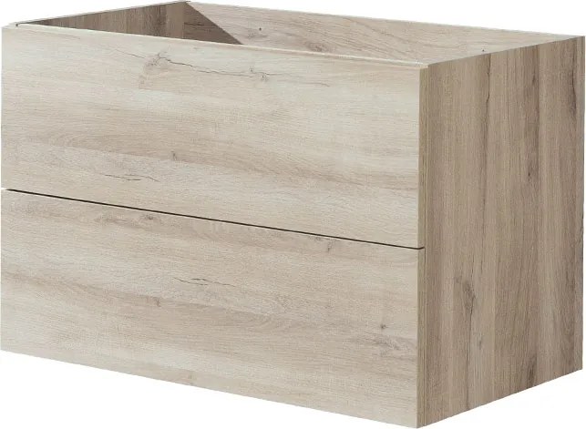Mereo, Mereo Aira, koupelnová skříňka 80 cm, dub Kronberg, MER-CN721SN