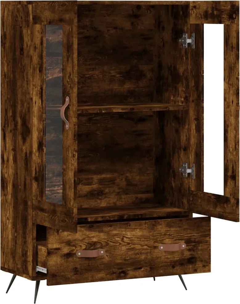 vidaXL Skříň highboard 69,5 x 31 x 115 cm kompozitní dřevo [828273] Barva: dub sonoma