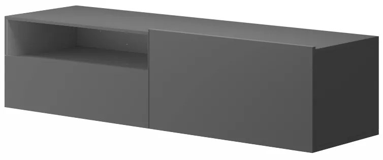 MAXIVA Závěsná skříňka pod TV - ENJOY ERTVSZ120, grafit