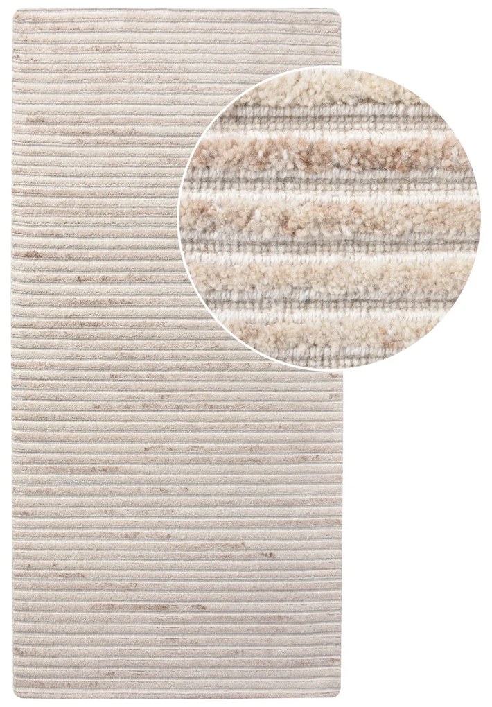 House Nordic Koberec MANGO 80x180 cm krémový