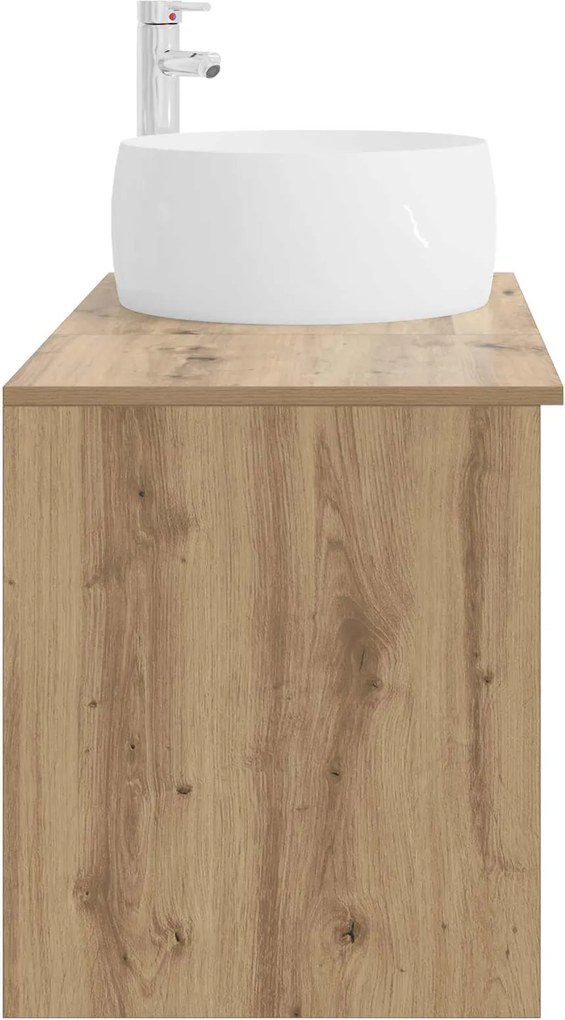 Sada koupelnového nábytku 2 ks Dub artisan Kompozitní dřevo 3403927