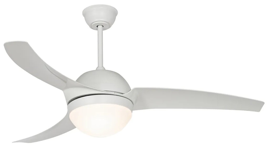 Stropní ventilátor bílý s dálkovým ovládáním - Bora