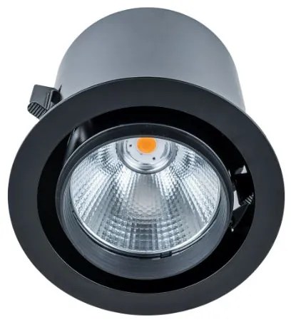 ITALUX RA-721R/BK-WW/12 Tanto BL 3100LM RA90 zápustné svítidlo LED D188mm 34W/3100lm 3000K černá Bodová svítidla do sádrokartonu a zápustná svítidla