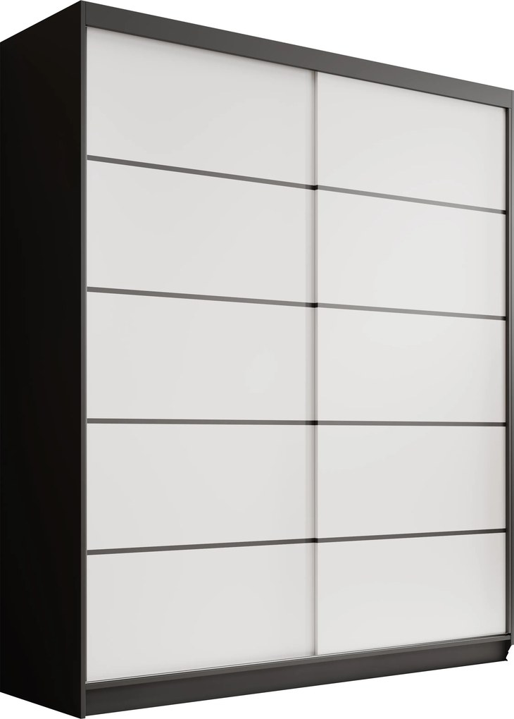 ADRK Furniture Posuvná skříň Hannah 180 ADRK-SW-HAN-180-BW