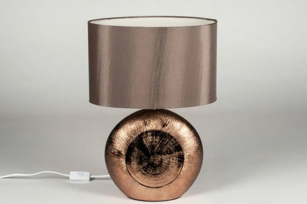 Stolní designová lampa Avrill Brown B