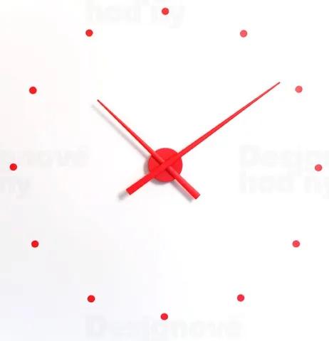 Nomon OJ červené 50cm nalepovací hodiny