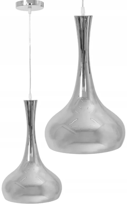 Toolight, závěsné zrcadlové svítidlo 1xE27 APP281-1CP, chromová, OSW-00868