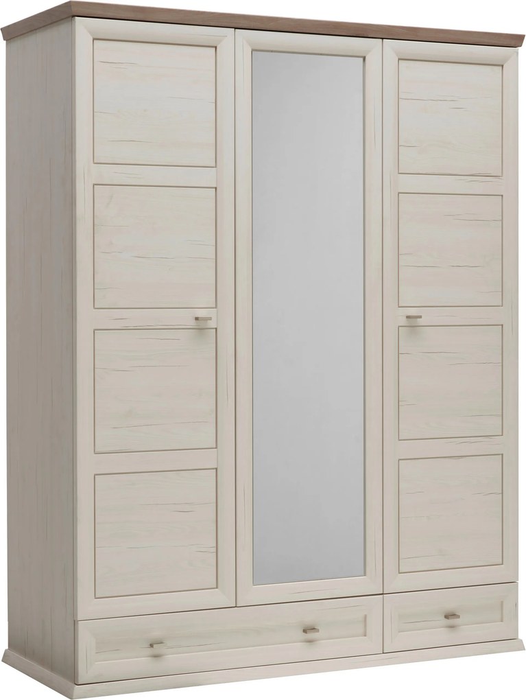 XXXLutz SKŘÍŇ NA ODĚV, barvy pinie, světle šedá, 154/196,7/60,5 cm Hom`in - Skříně na oblečení - 000003000172