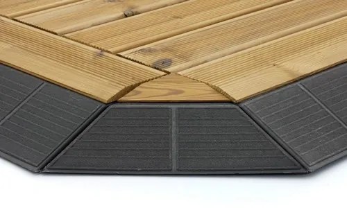 Dřevěná dlažba Linea CombiWood 40 x 118 x 6,5 cm