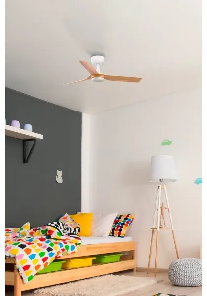 FARO 33821-Stropní ventilátor MINI PUNT S hnědá/bílá pr.90 cm + dálkové ovládání