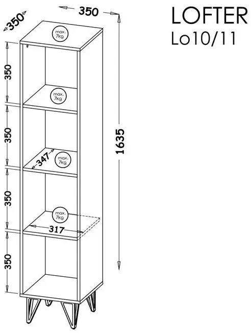 Dolmar Regál Lofter LO11