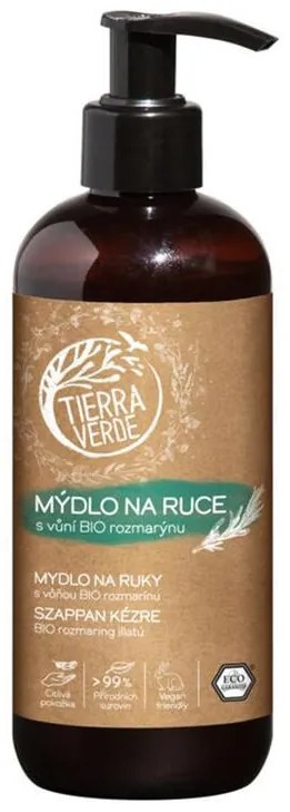 Tierra Verde tekuté mýdlo na ruce s vůní BIO rozmarýnu 290 ml