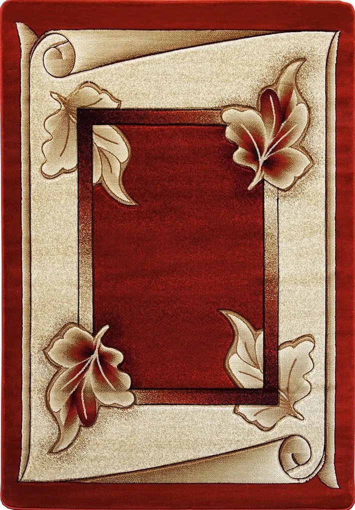 BE Koberec Adora 7014 TERRA - hnědý obdélníkový Rozměr: 60x90 cm