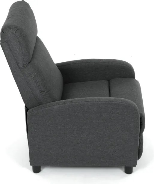 Polohovací křeslo šedé TV-W3397 GREY2