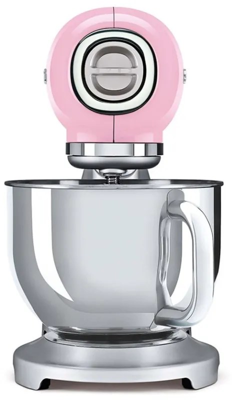 Kuchyňský robot Smeg 50's style SMF02PKEU / 800 W / 4,8 l / pastelově růžová