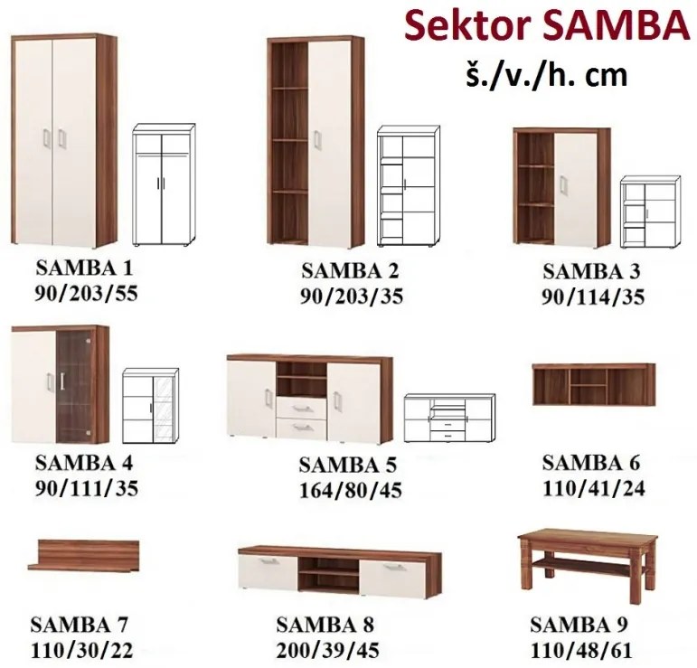 Jurek Meble Konferenční stolek Samba S9 Barva: San marino