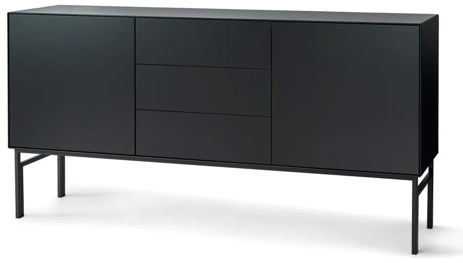 Černá nízká komoda 180x89 cm Edge by Hammel - Hammel Furniture