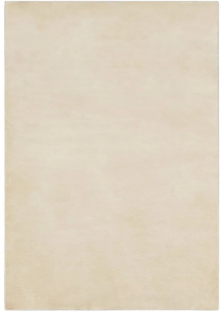 B-LINE Kusový koberec COLOR UNI Cream ROZMĚR: 120x170 cm