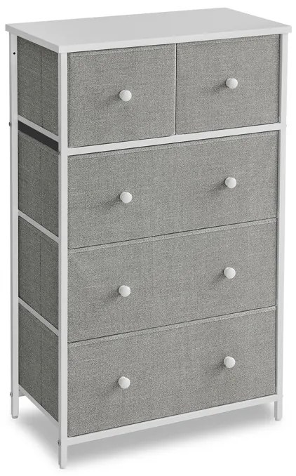 Autronic Komoda zásuvková AUK-E1051 Barva: Šedá