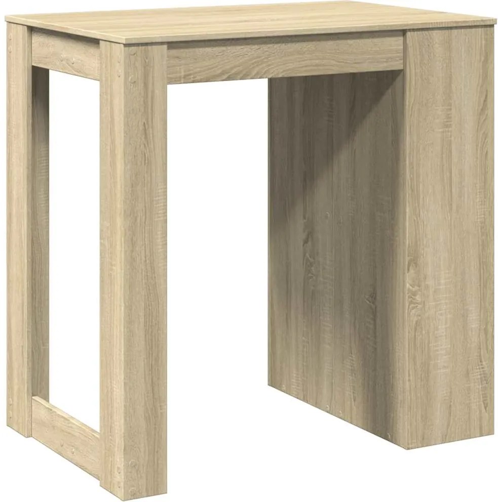 Barový stůl dub sonoma 102 x 70 x 103,5 cm kompozitní dřevo 3309323