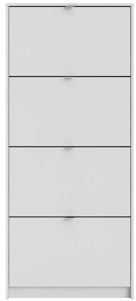 Botník Modulo - 162 x 70 x 16,5 cm | bílý
