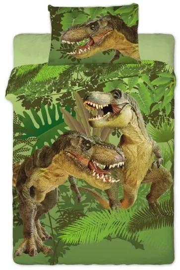 Bavlněné povlečení fototisk 140x200 - Dinosauři Lobles
