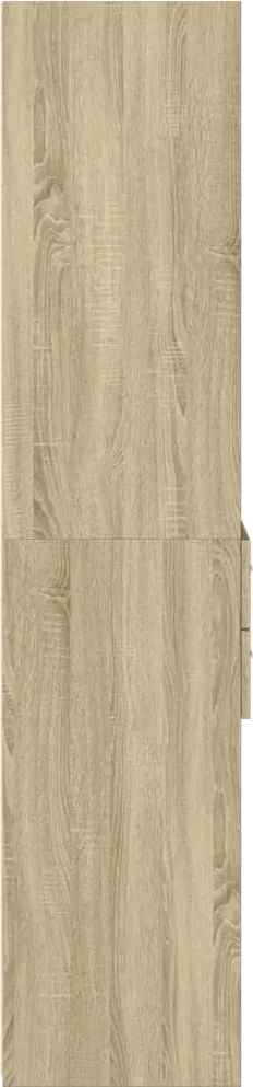 Skříň highboard dub sonoma 50 x 42,5 x 185 cm kompozitní dřevo 3281457
