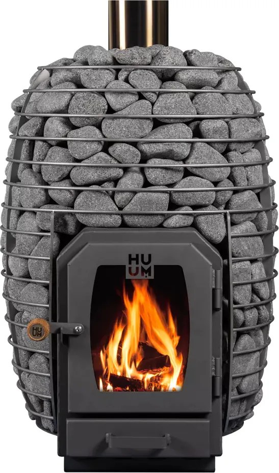 HUUM OU HIVE Wood 17 kW LS – průchozí saunová kamna na dřevo