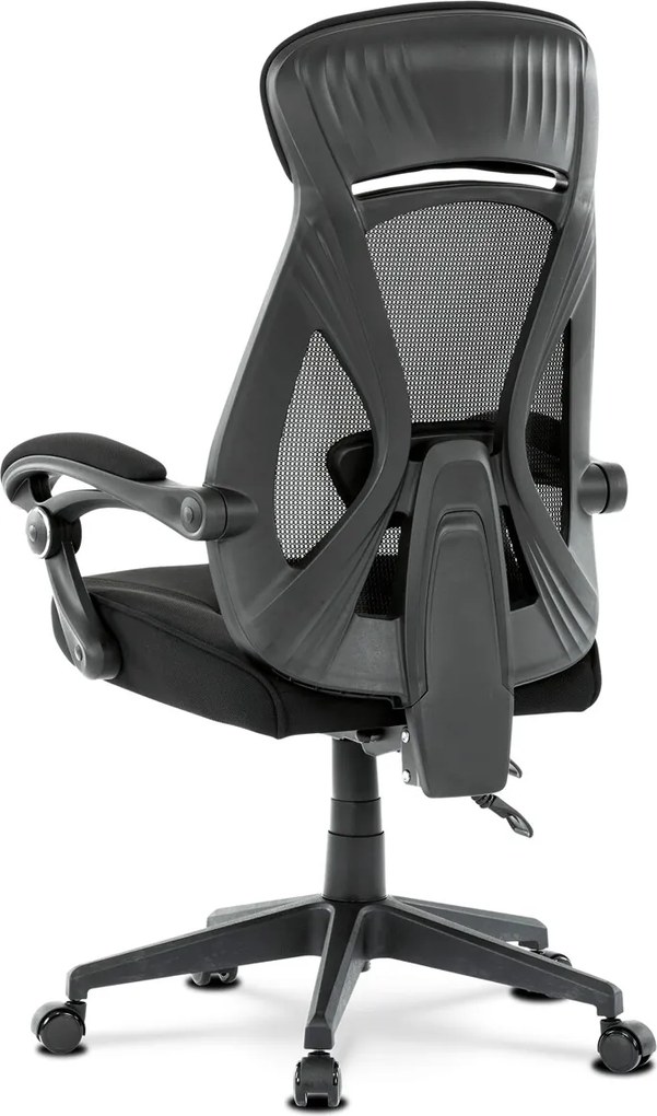 Ergonomická kancelářská židle VIGELTI - černá síťovina