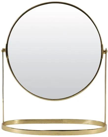 Stolní zrcadlo L&L Vintage mosazné | BIANO