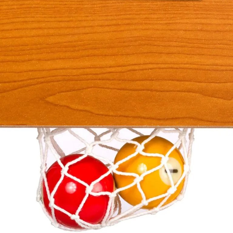 GamesPlanet® Mini kulečník pool, 92 x 52 x 19 cm, světlá