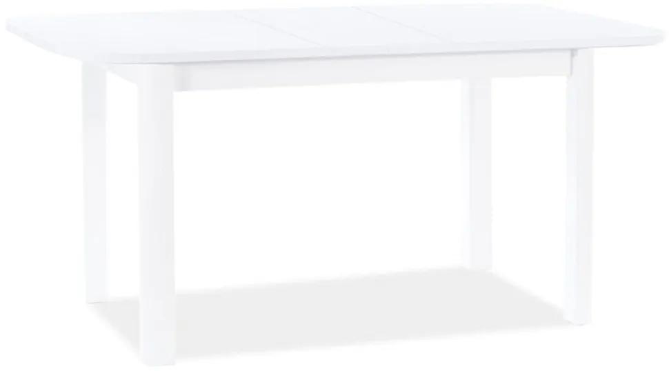 MAXIVA Jídelní stůl rozkládací - DIEGO II, 120/160x68, bílá
