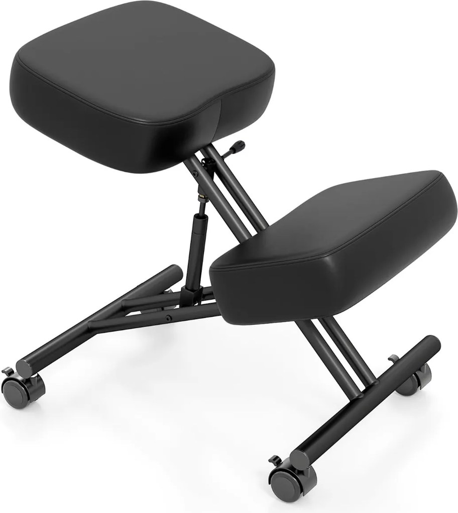 Costway Ergonomická podkolenní stolička se šikmým sedákem pro ortopedickou
