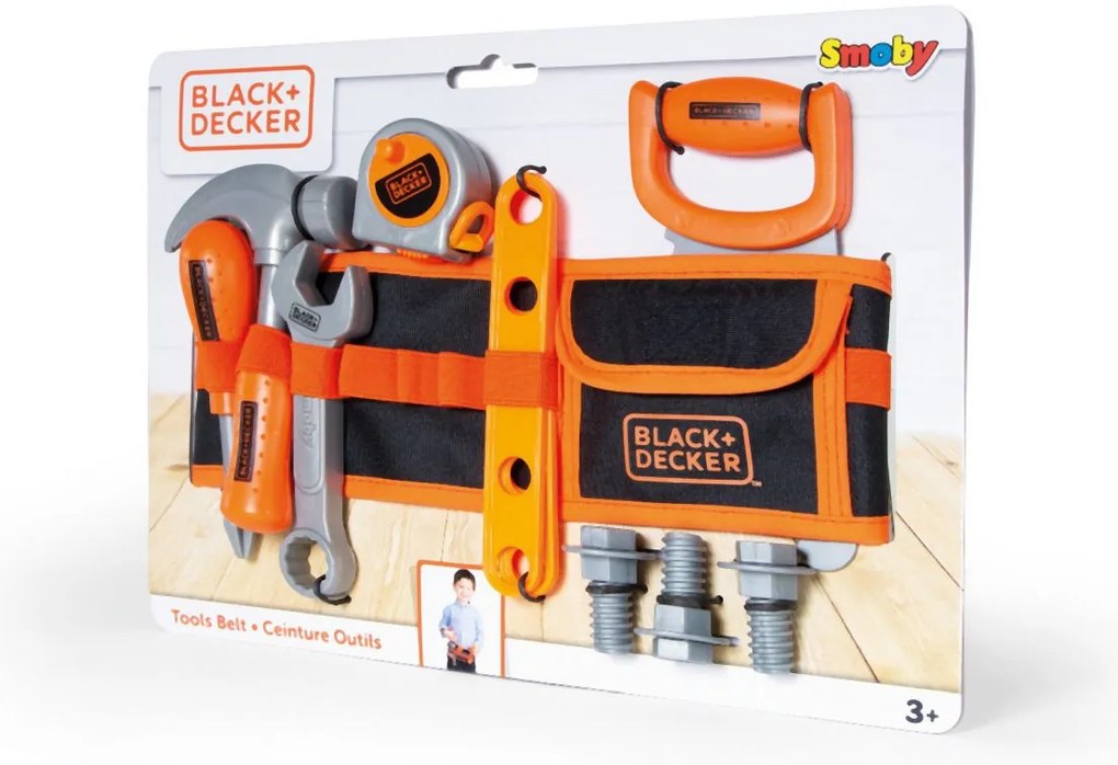 Smoby Black & Decker sada nářadí opasek