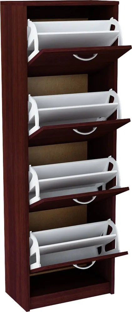 Botník BORIS 4K wenge (50 x 152) cm