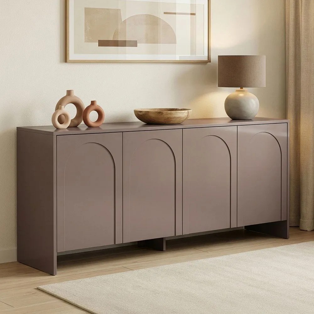 Taupe komoda 180x80x45 cm Arlen – Kalune Design