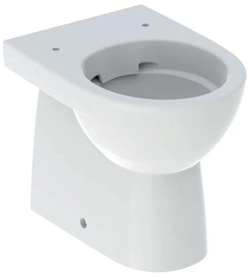 Geberit Selnova Compact - Stojící WC, zadní/spodní odpad, Rimfree, bílá 500.394.01.7