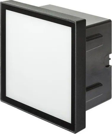 RED R12531 DEJAVU SQ 14 zápustná černá 230V LED 6W IP65 3000K - RED - DESIGN RENDL