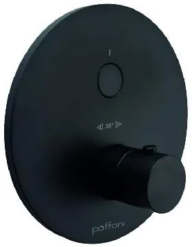Paffoni Compact Box - Termostatická sprchová baterie pod omítku, matná černá CPT013NO