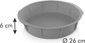 TESCOMA Forma na dort DELÍCIA SiliconPRIME ø 26 cm