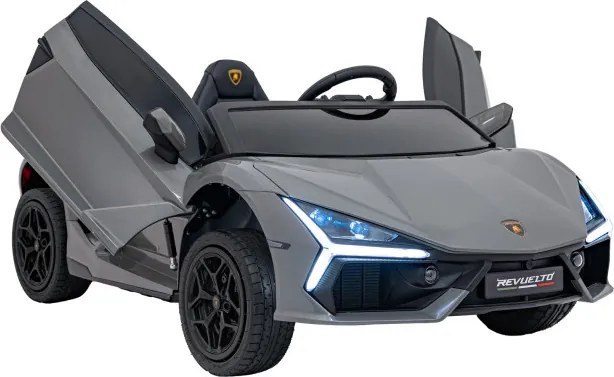 Elektrické autíčko Lamborghini Revuelto XL STRONG šedé