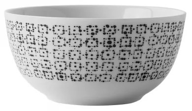 Lunasol - Miska na cereálie 14 cm set 4 ks - Basic Dots (490823)