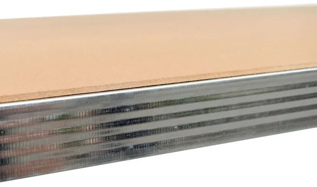Regál 180x90x30 cm stříbrný