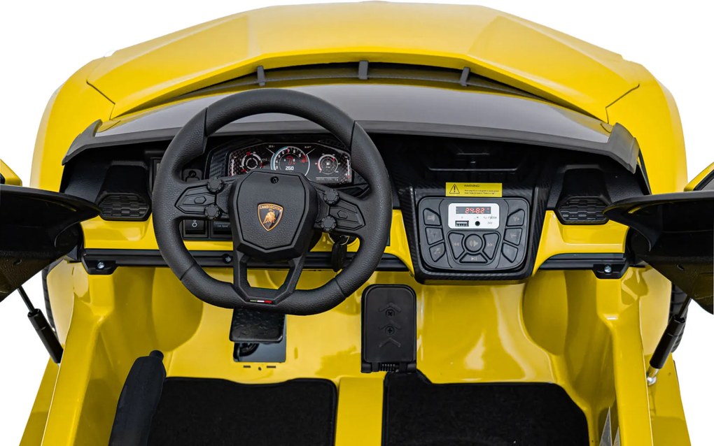 Ramiz Vozidlo Lamborghini Revuelto XL STRONG žluté