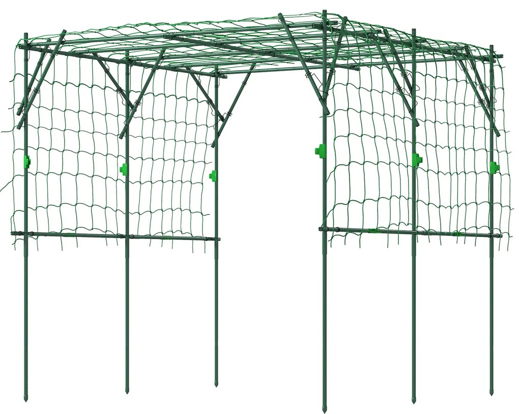 MM Handel Podpora pro popínavé rostliny oblouk 223 x 223 x 223 cm