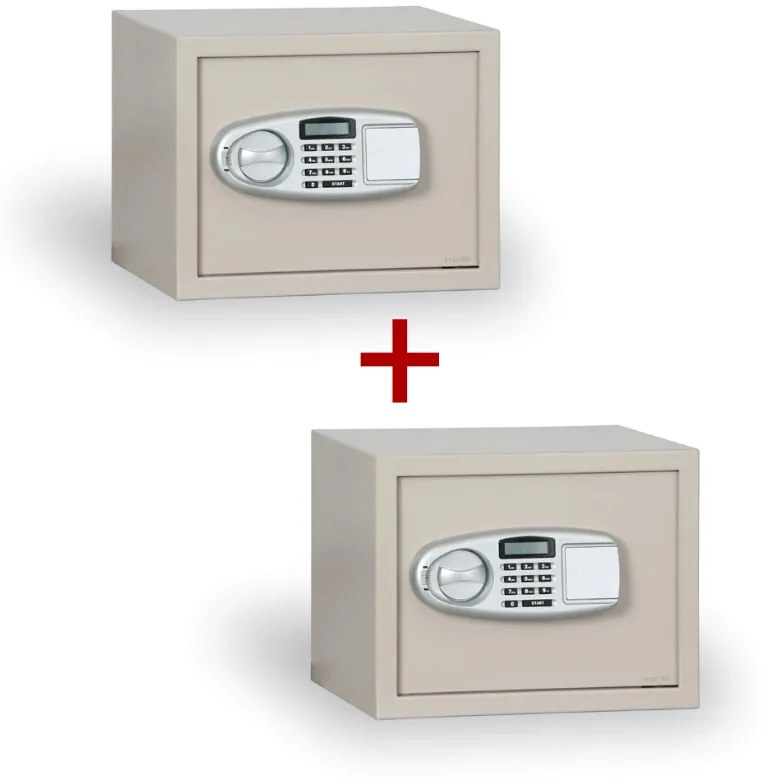 Nábytkový sejf elektronický 1+1 ZDARMA, 17 L