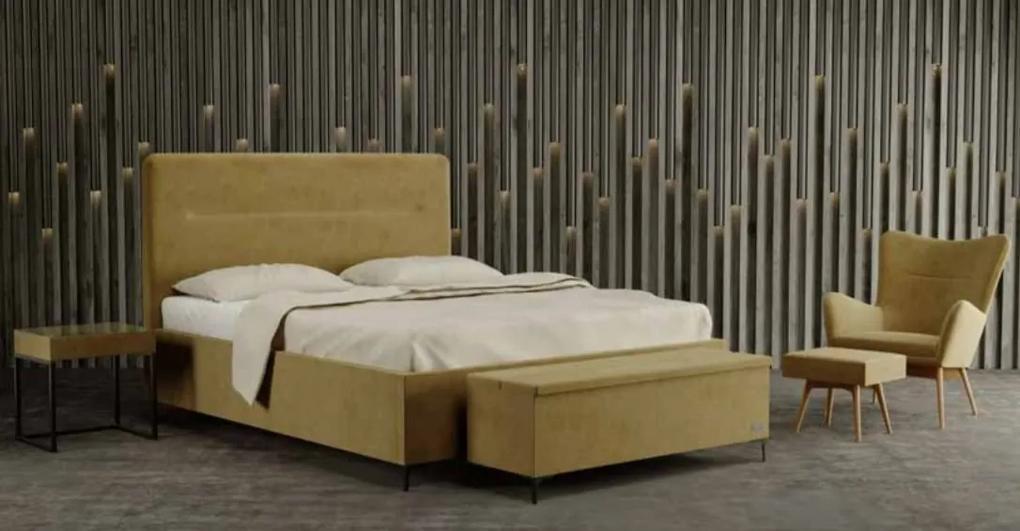Materasso Čalouněná postel SOUL výklop (UP MAXI 40) - Výklop UP MAXI (š/d): 160x200 cm