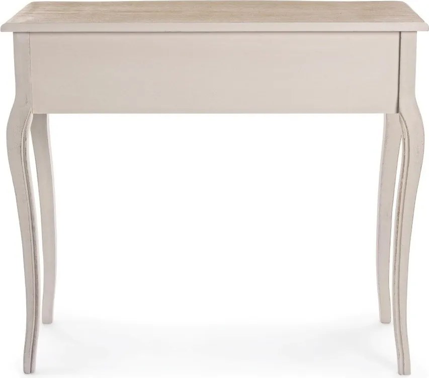 Krémový konzolový stolek 40x90 cm Clarisse – Bizzotto
