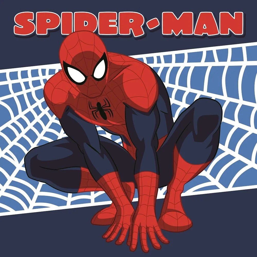 Faro Magický froté ručníček Spiderman - 30x30 cm, 100% bavlna