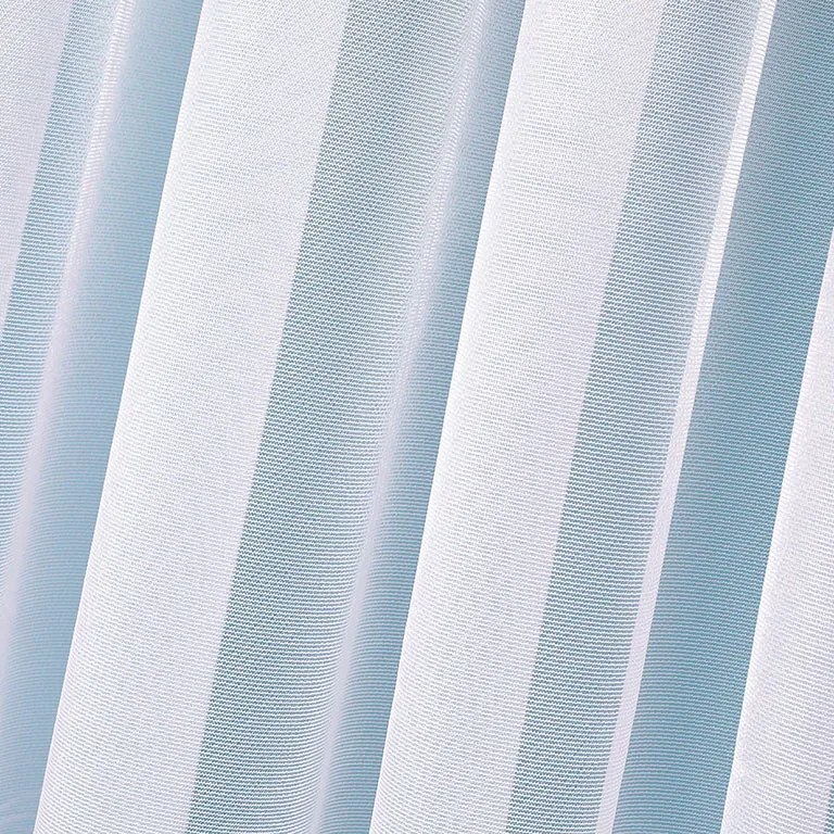 Goldea hladká žakárová záclona - bílá - metráž 155 cm